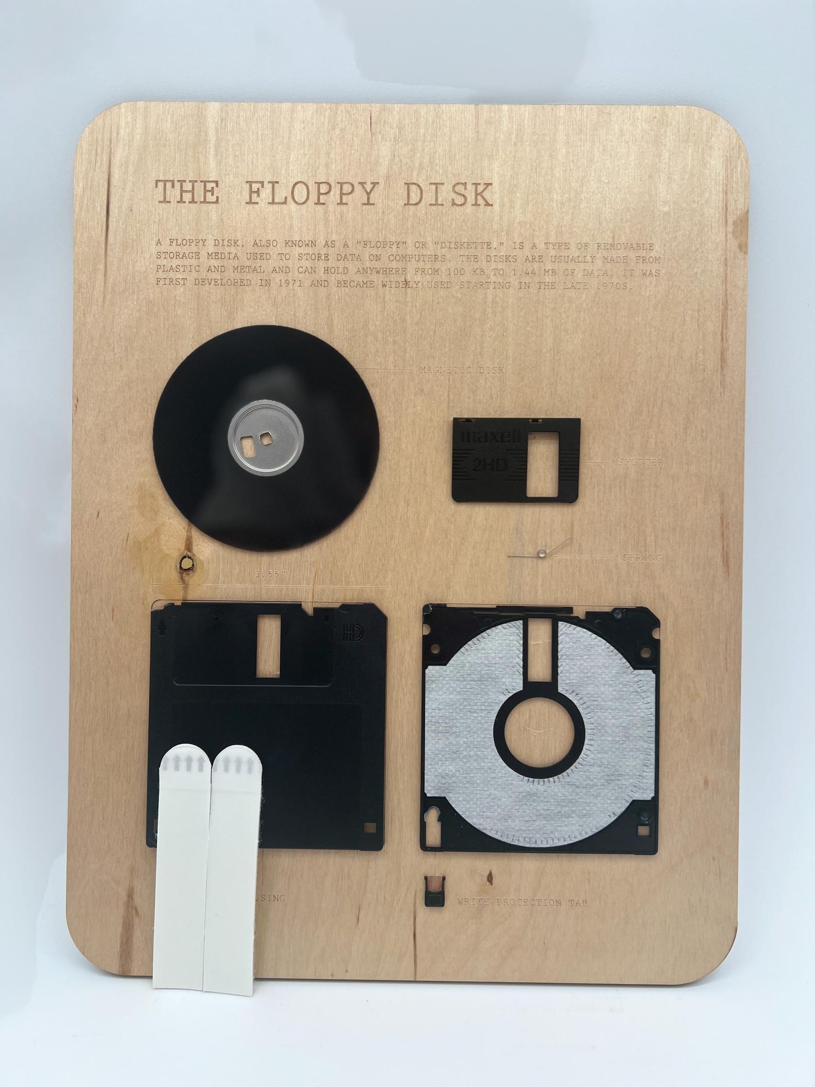 Floppy Disk Display: Tech Nostalgia Wall Art and Home or Office ...