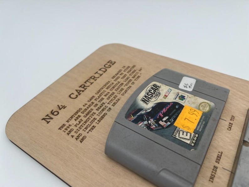 Custom Nintendo N64 Vintage Display Great Nostalgic Gift for a Friend ...