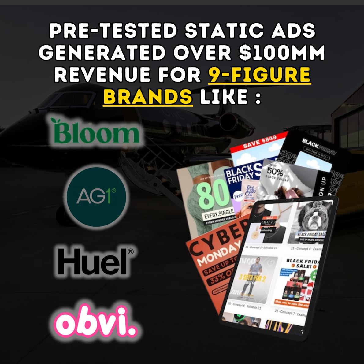 500+ Meta Ad Creatives: Canva Templates With CRO Checklist (PLR/MRR) - Etsy