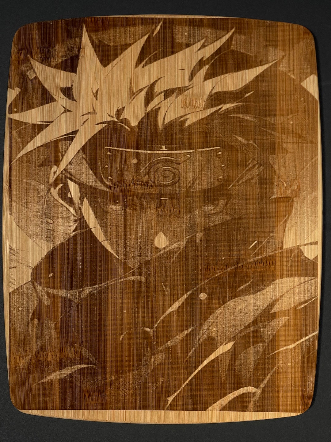 Naruto, Kitchen, Cutting Board, Bamboo, Anime - Etsy