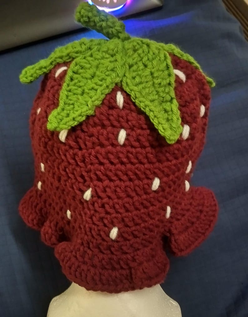 Stem Strawberry Hat - Etsy