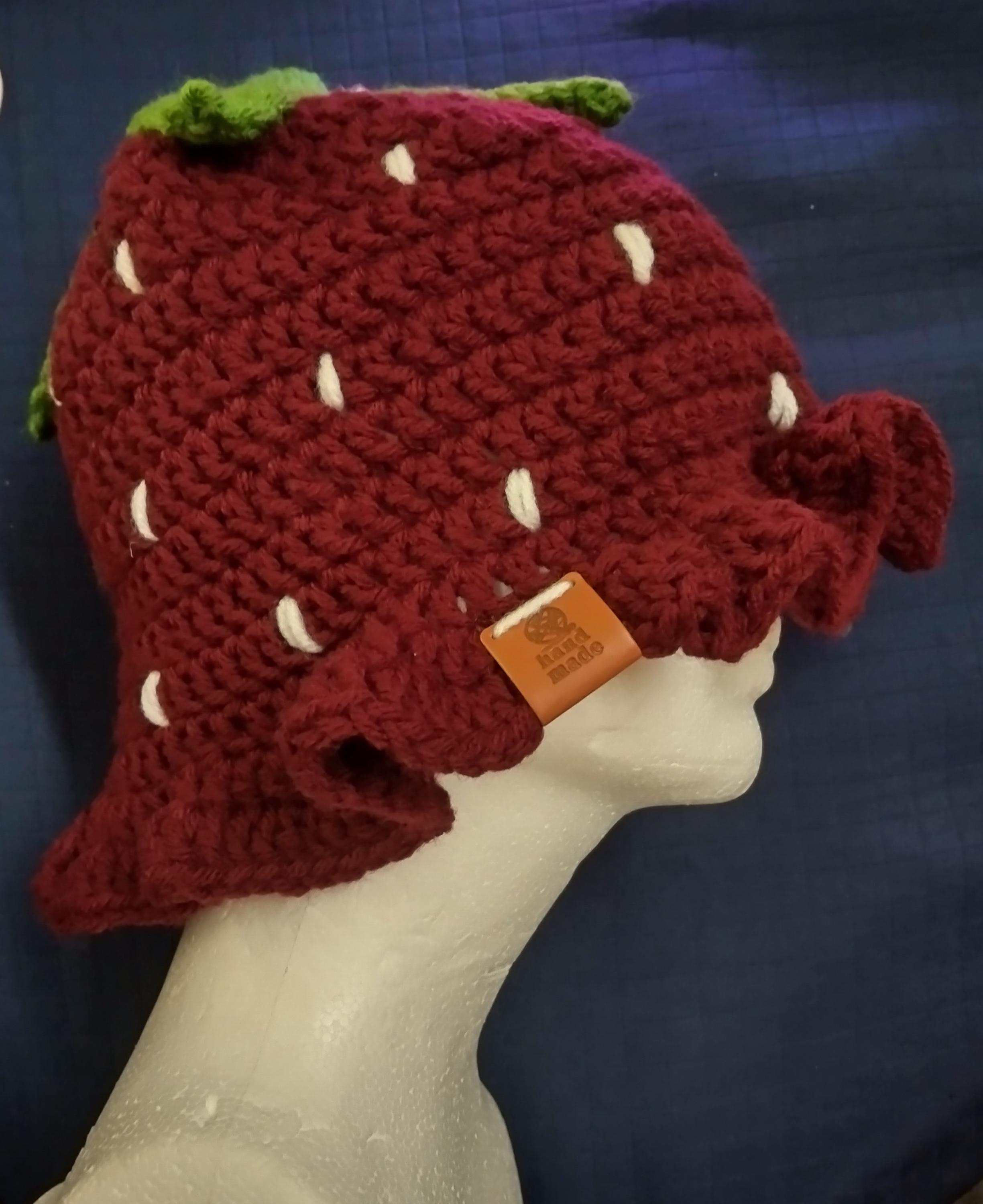 Stem Strawberry Hat - Etsy