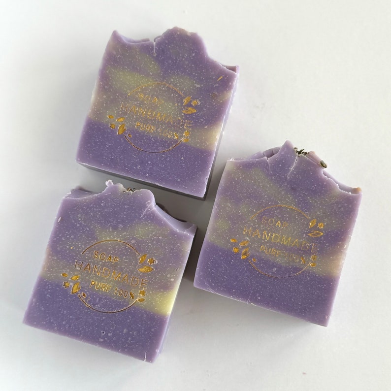 Lavender Soap Handmade Bar Soap, Organic, All Natural, Handcrafted Soap ...