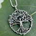 Circle of Life Tree Pendant - Sterling Silver - Family Pendant - Etsy