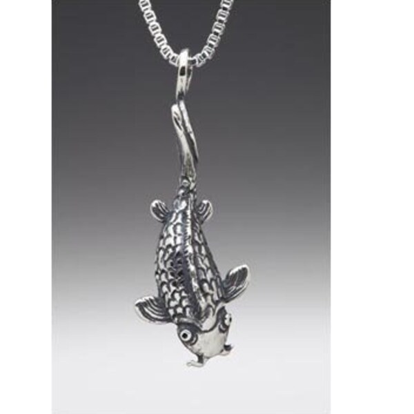 Koi Fish Necklace - Etsy