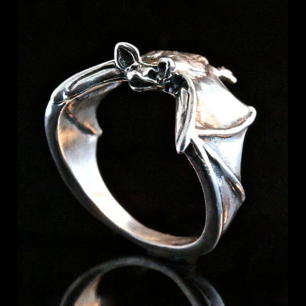 Bat Ring - Etsy