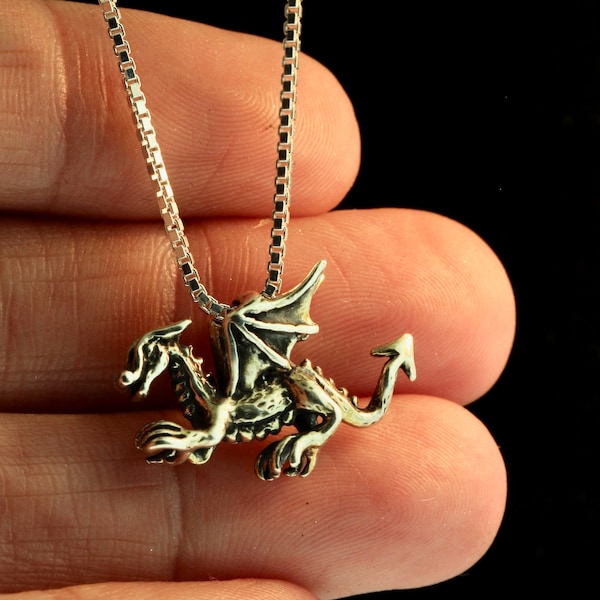 Dragon Necklace - Etsy