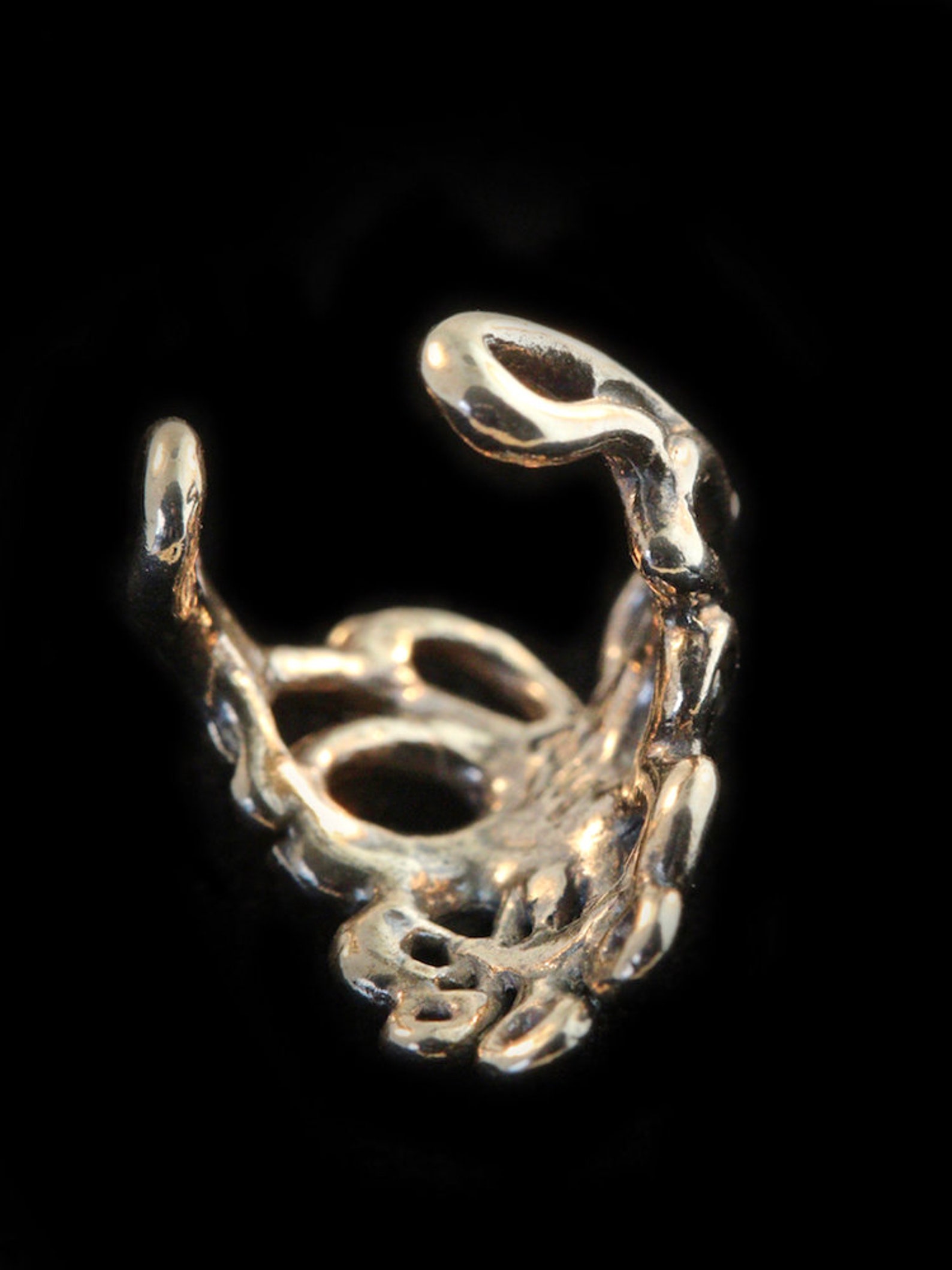 Bronze Ear Cuff Butterfly Ear Cuff Chevron Bronze Butterfly | Etsy