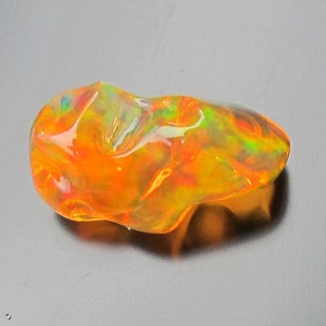 Mexican Fire Opal - Mystic Sunset - 7 Ct. Jelly Opal Cherry Fire Opal ...