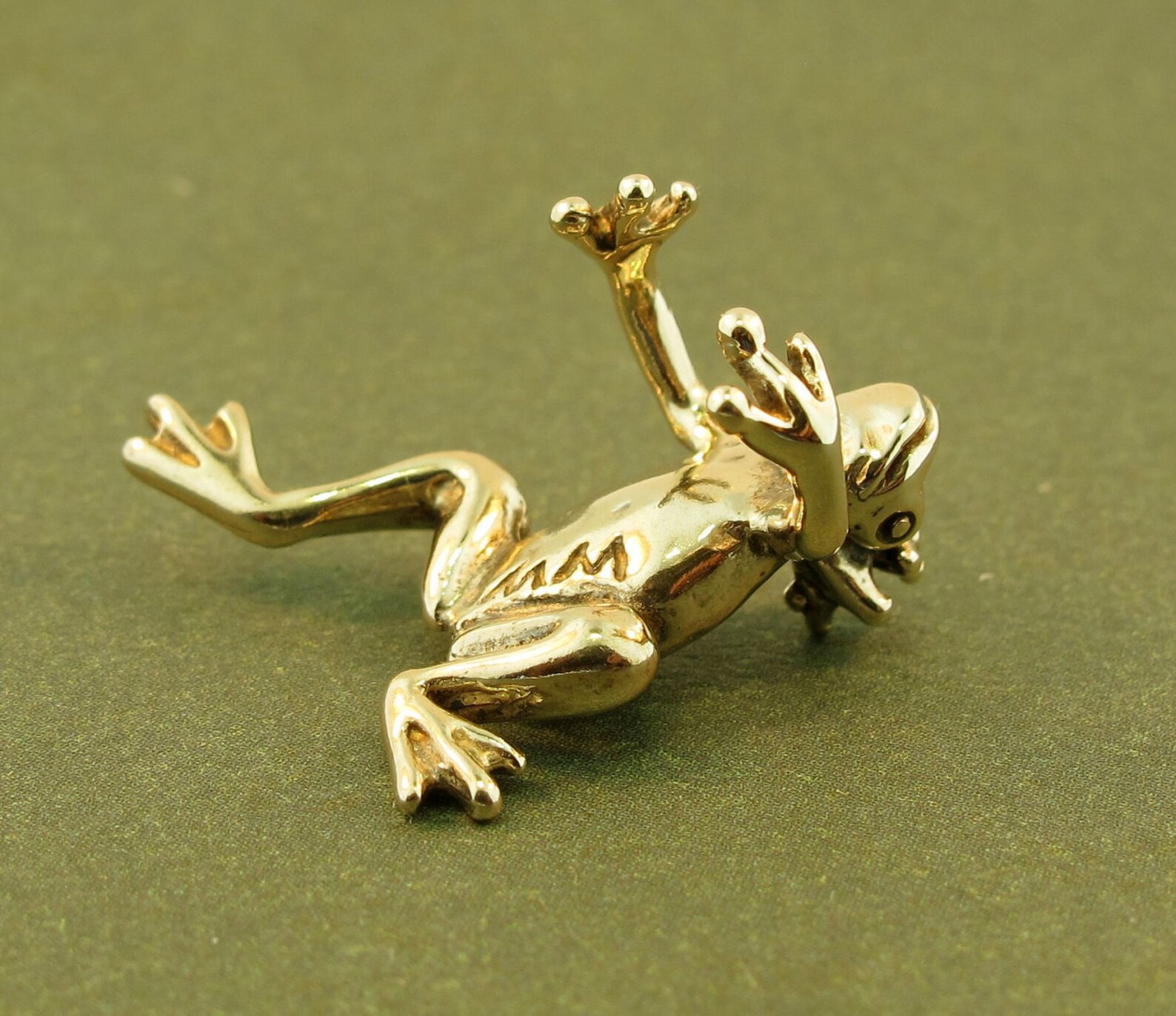 Frog Ear Cuff Bronze Frog Jewelry Frog Earring Non - Etsy