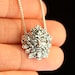 Green Man Pendant Silver Greenman Necklace Leaf Man Charm Rebirth ...