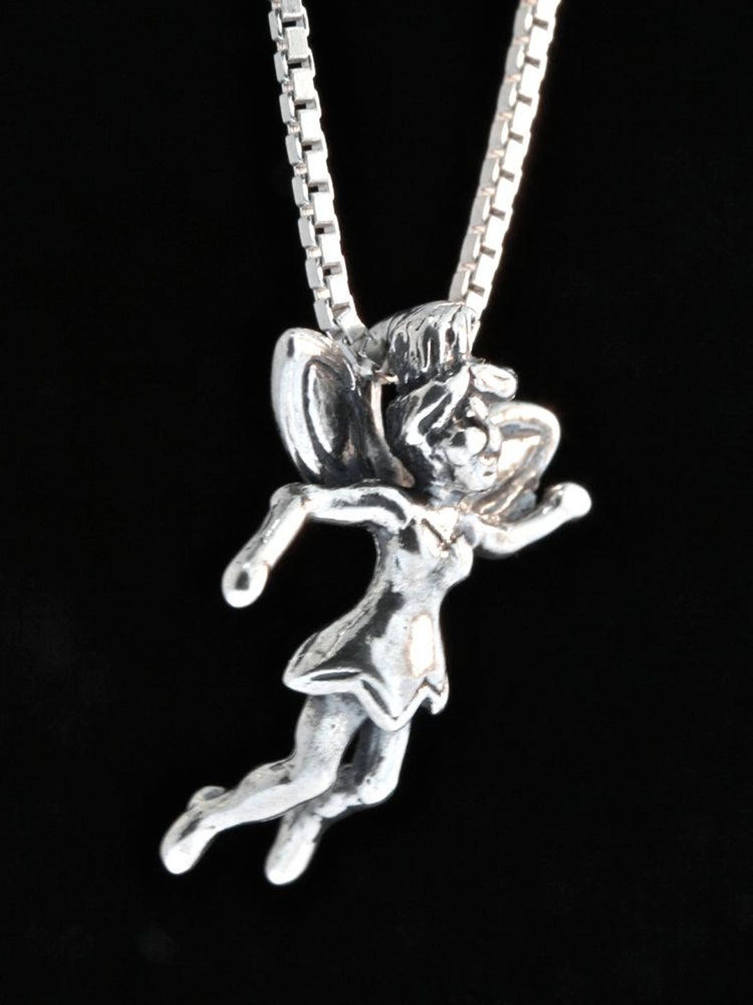 Classic Peter Pan - Tinker Bell Charm - Sterling Silver - Hope Charm - Etsy