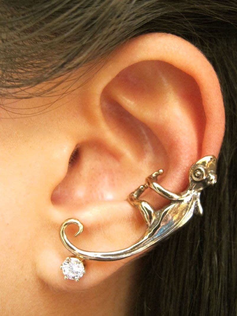 EAR CUFF SPECIAL Frog and Gecko Ear Cuff Combo Buy 2 Get 1 - Etsy