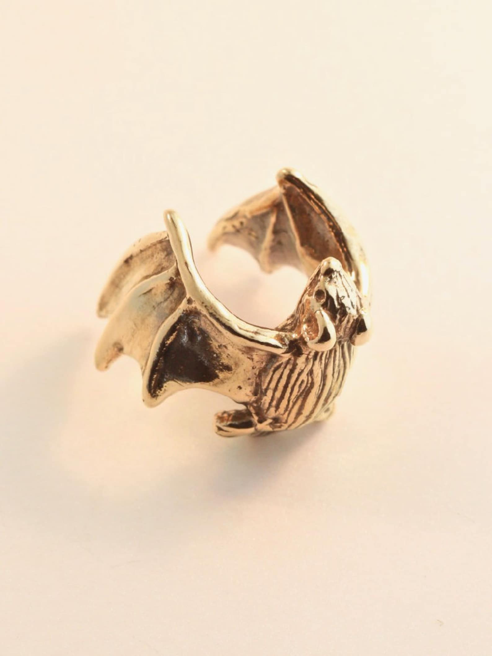 Bat Ear Cuff Gold Bat Ear Wrap 14K Gold Ear Cuff Bat Jewelry - Etsy
