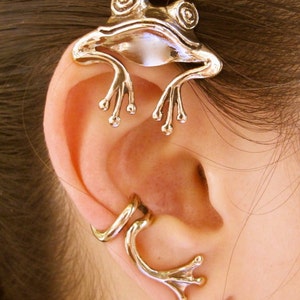 EAR CUFF SPECIAL Frog and Gecko Ear Cuff Combo - Buy 2 Get 1 Ear Cuff ...
