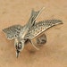 Bird Earring Bird Ear Cuff Silver Bird Jewelry Silver Mocking Jay Ear ...