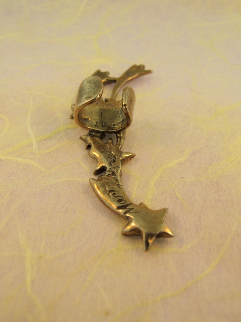 Star Ear Cuff Bronze Shooting Star Ear Cuff Comet Ear Cuff - Etsy
