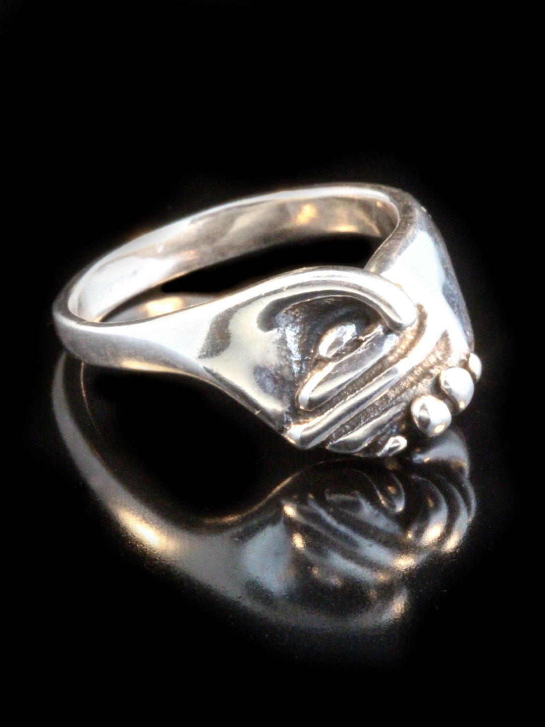 Hand Ring Silver - Friendship Ring - Friendship Jewelry - Gift of Love ...