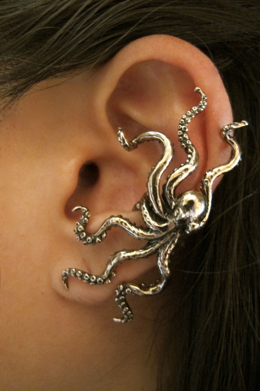 EAR CUFF SPECIAL Octopus Mermaid Ear Cuff Combo Buy 2 Get 1 - Etsy
