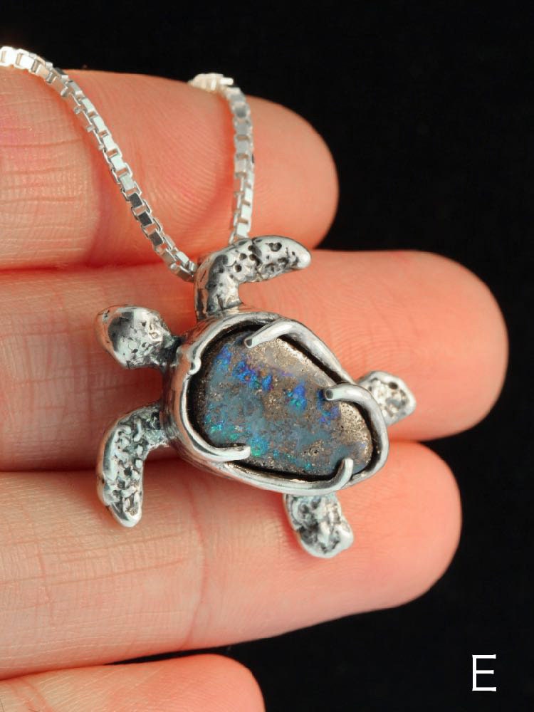 Sea Turtle Necklace Sea Turtle Pendant Seaturtle Necklace Sea | Etsy