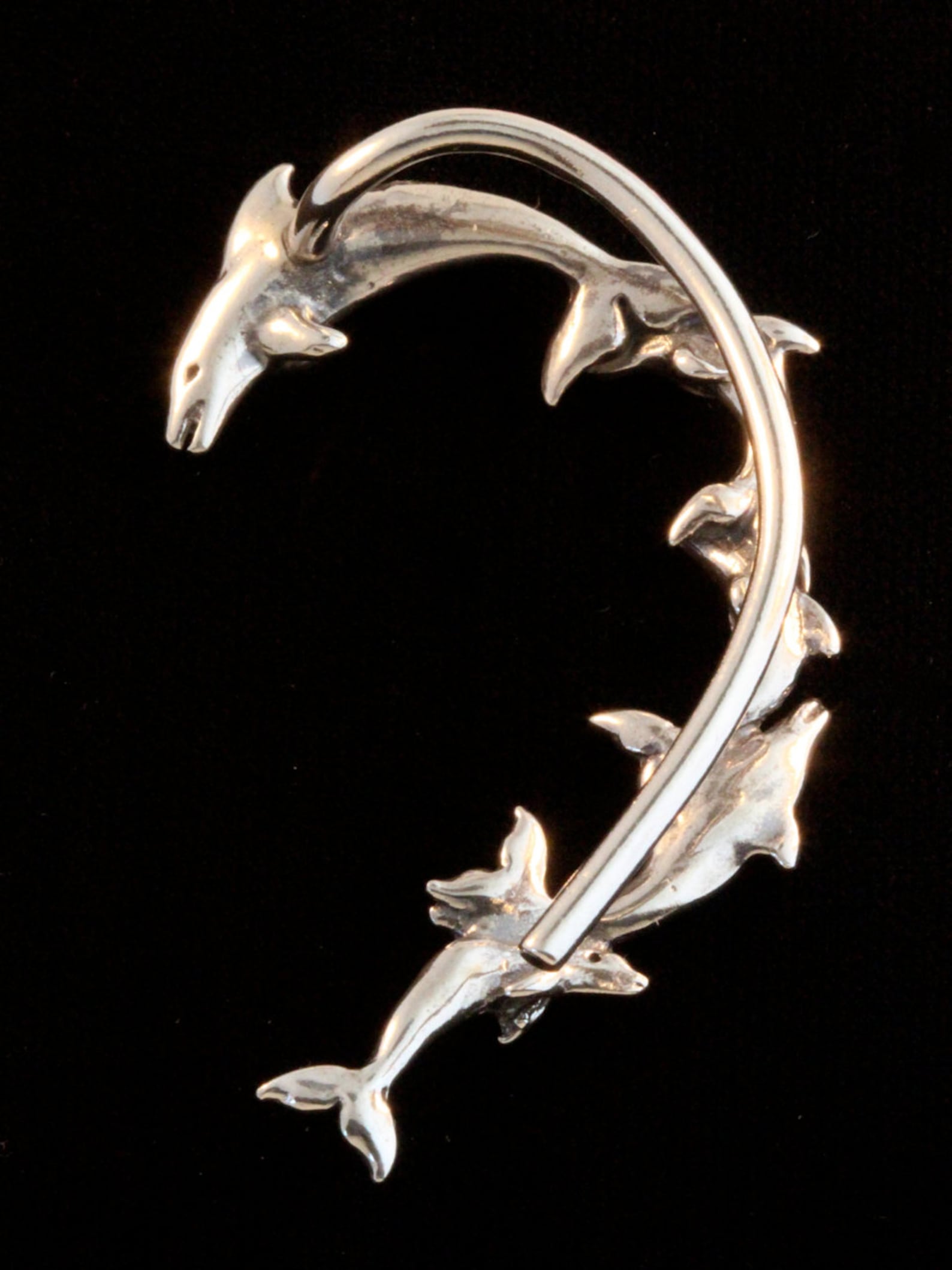 Dolphin Ear Wrap Silver - Dolphin Ear Cuff - Dolphin Earring Worn by ...