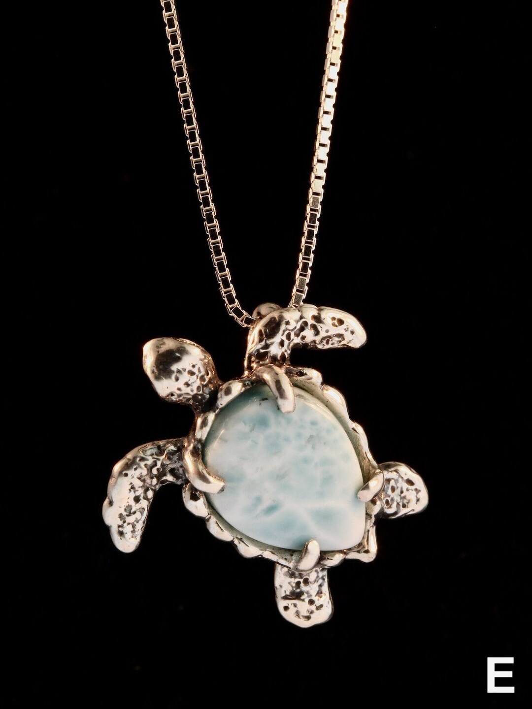 Sea Turtle Necklace Sea Turtle Pendant Seaturtle With Gemstone - Etsy