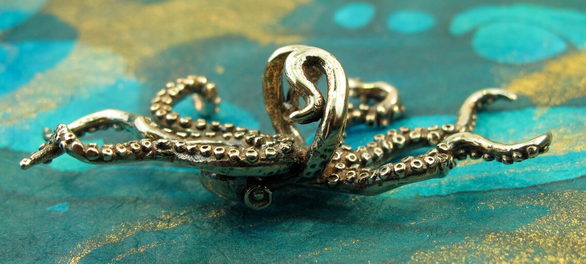 Bronze Octopus Ear Cuff Octopus Earring Octopus Jewelry - Etsy UK