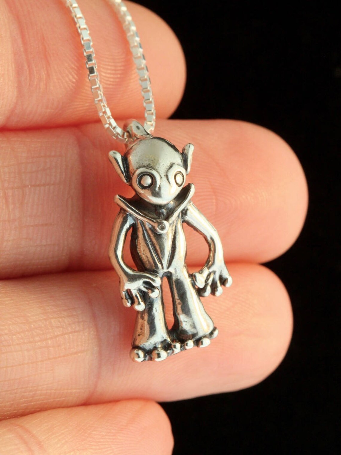 Alien Martian Charm Alien Necklace Space Man Charm Martian | Etsy
