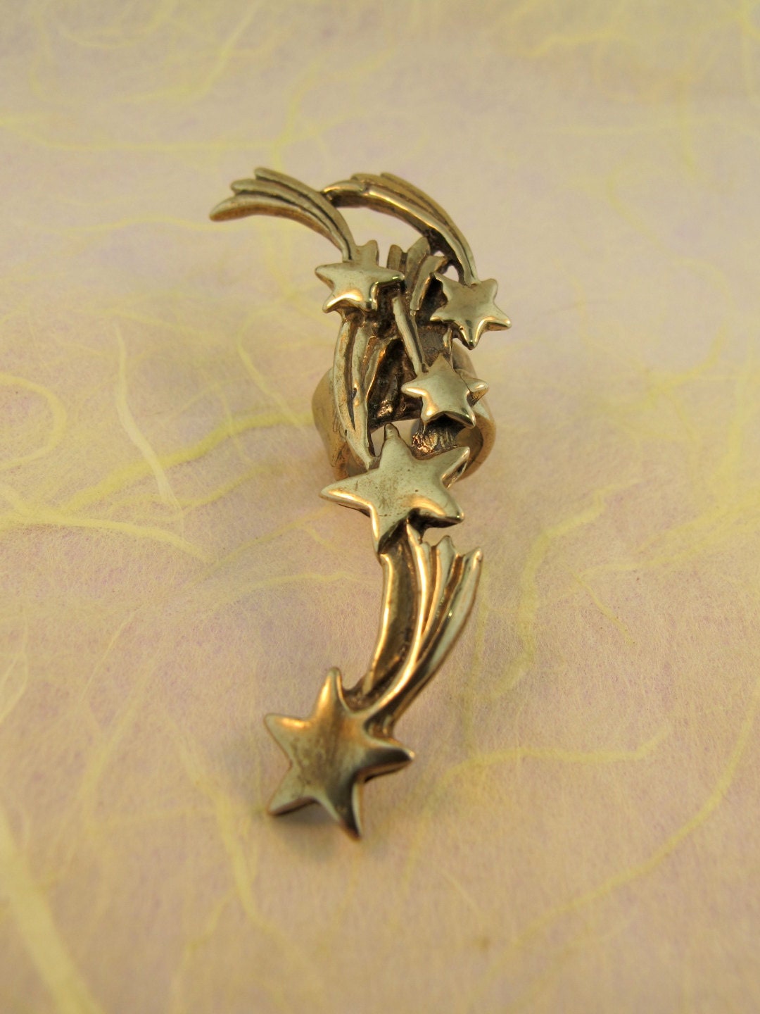 Star Ear Cuff Bronze Shooting Star Ear Cuff Comet Ear Cuff - Etsy