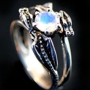 Dragon Ring Silver Dragon Jewelry Double Dragon Eternity Ring Silver ...