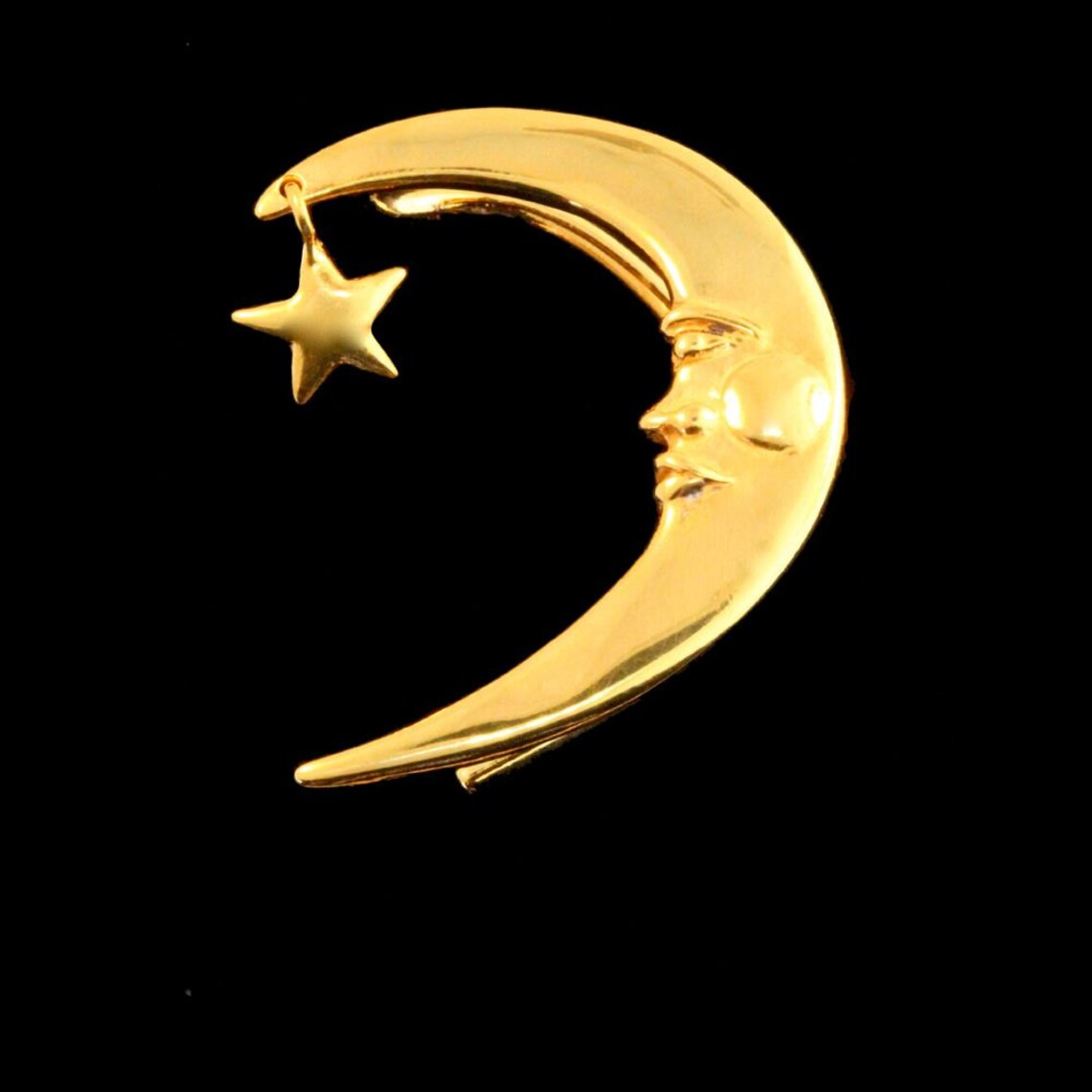 Celebrity Style Ear Wrap Moon Jewelry Crescent Moon Ear Wrap - Etsy