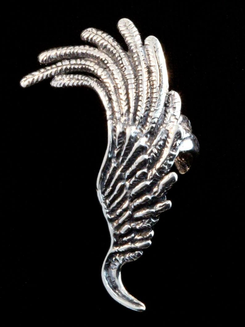 Angel Wing Ear Cuff Wing Earring Wing Jewelry Bird Jewelry - Etsy
