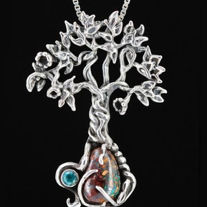 Opal Tree of Life Pendant Limited Edition Jewelry Opal Jewelry Tree ...