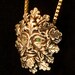 Green Man Pendant 14K Gold With Tsavorite Eyes Greenman Necklace Leaf ...