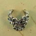 Flower Ear Cuff Silver Daisy Love Ear Cuff Daisy Ear Cuff Daisy Jewelry ...