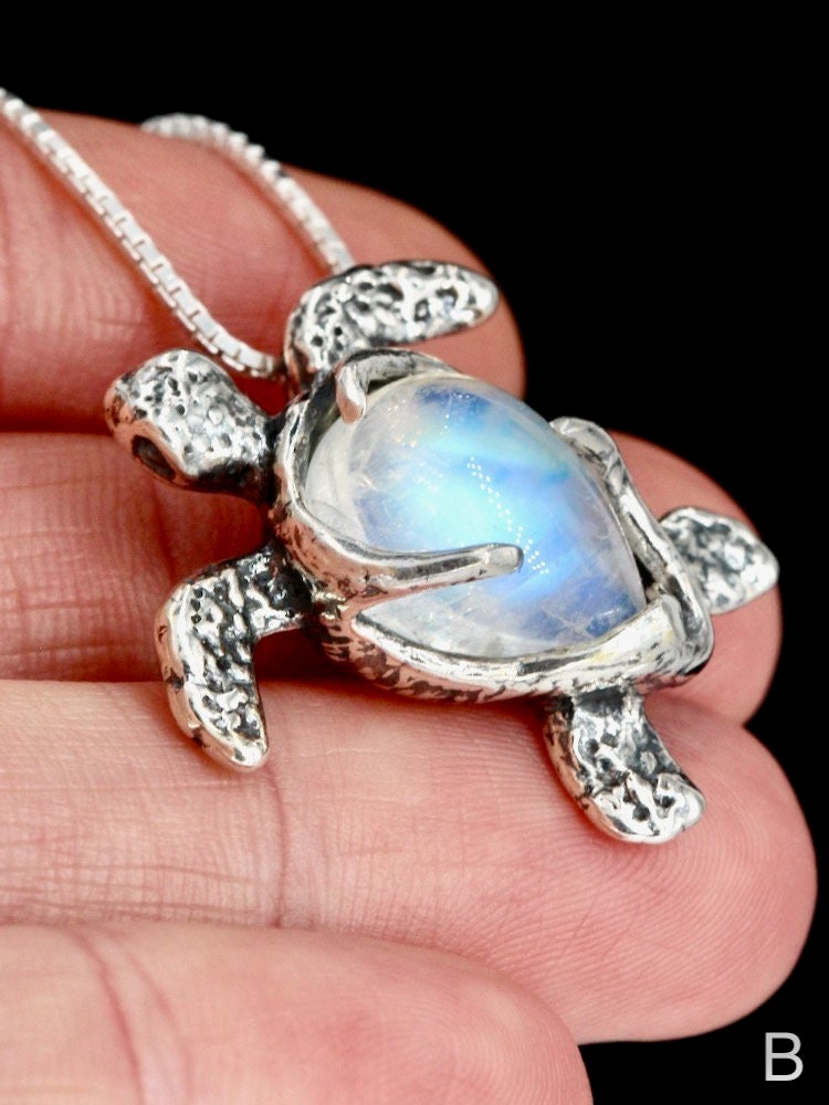 Sea Turtle Necklace Sea Turtle Pendant Seaturtle Necklace Sea | Etsy