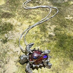 Sea Turtle Necklace Sea Turtle Pendant Seaturtle With Gemstone Necklace ...