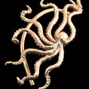 Octopus Ear Cuff Octopus Ear Wrap Octopus Earring Tentacle Earring ...