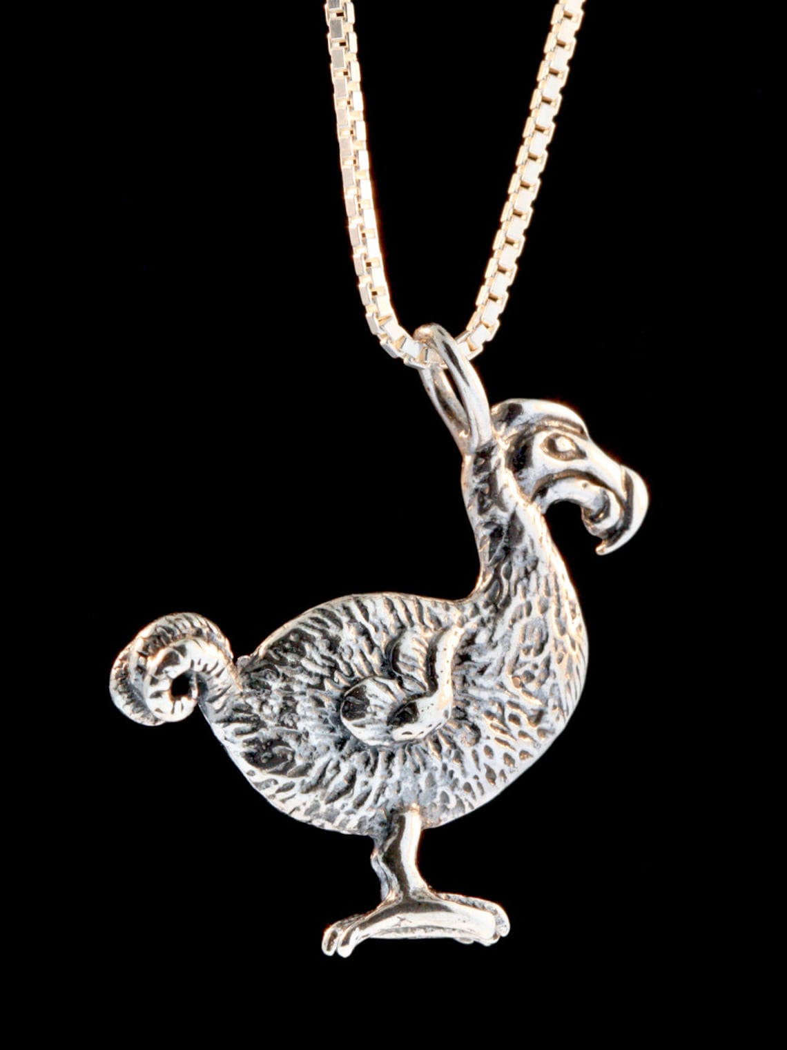 Dodo Bird Necklace Silver Dodo Bird Jewelry Alice in | Etsy