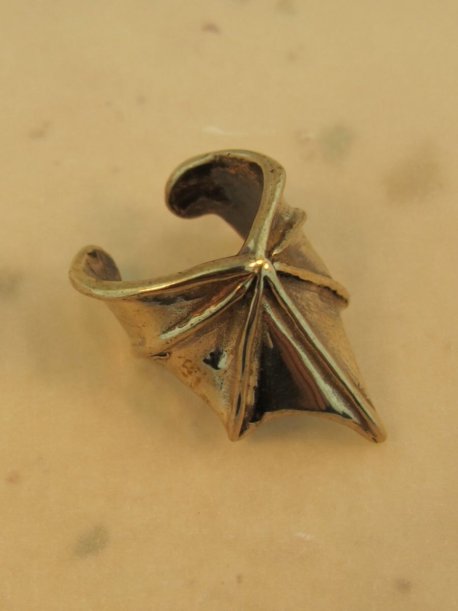 Bat Ear Cuff Bronze Wing Ear Cuff Ear Wing Cartilage Cuff - Etsy