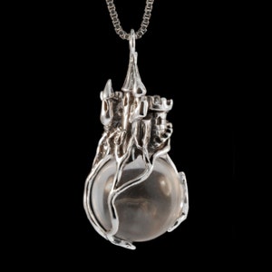 Castle Orb Pendant Castle Jewelry Castle in the Clouds Knights Jewelry ...