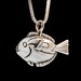 Blue Tang Dory Fish Necklace Disney Inspired Dory From Nemo Jewelry ...