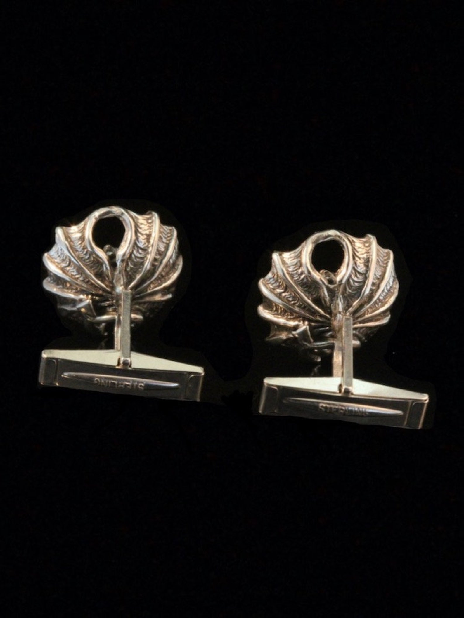 Gothic Gargoyle Cufflinks - Sterling Silver - Fantasy Cufflinks - Etsy