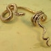Snake Ear Wrap Mummy Ear Wrap Snake Ear Cuff Bronze Python Snake Ear Wrap Snake Jewelry Snake ...