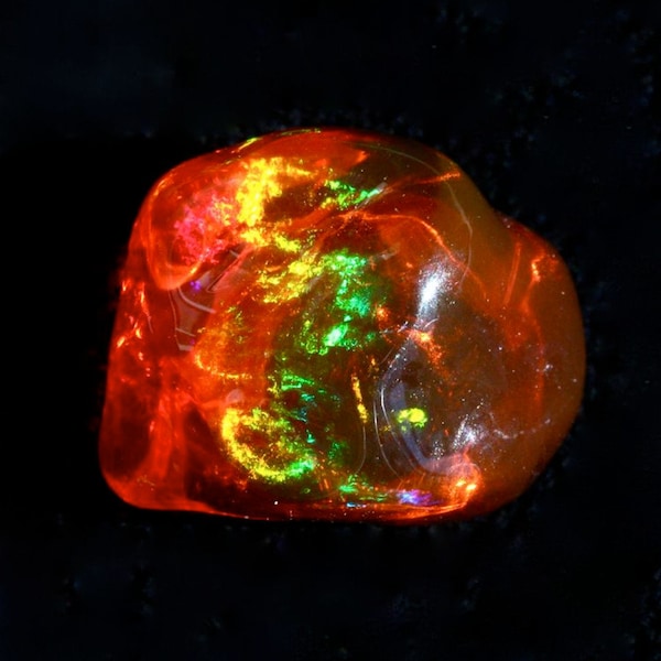 Mexican Fire Opal - Etsy
