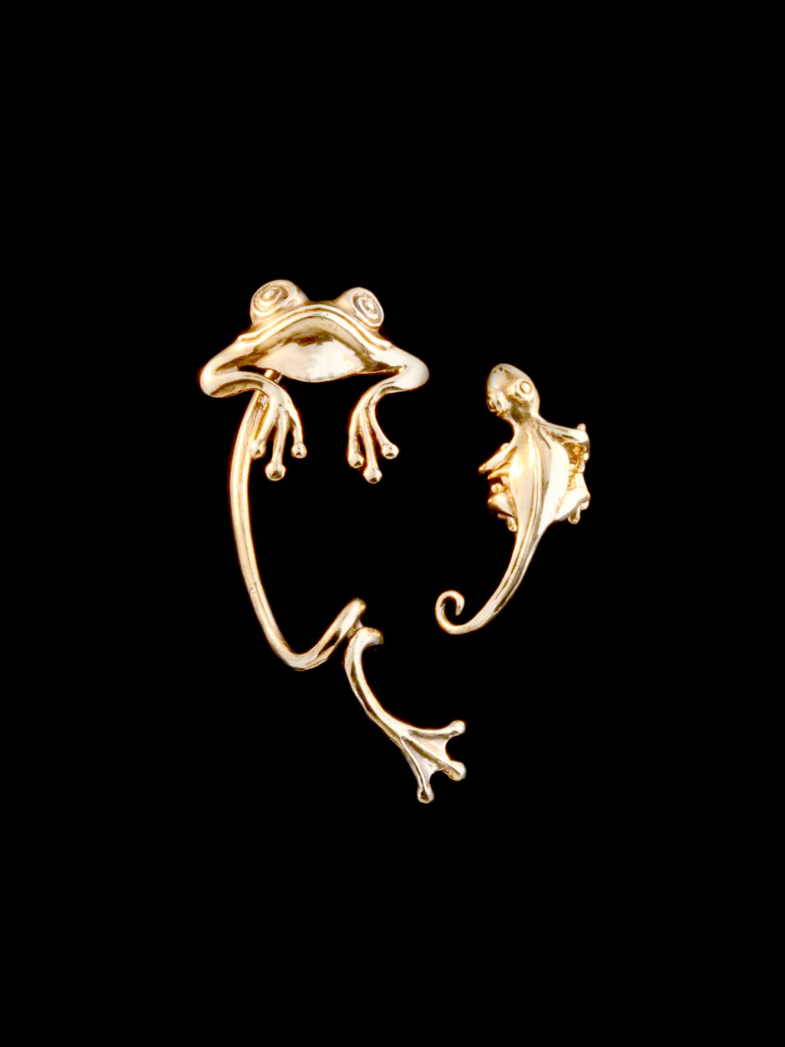 SPECIALE EAR CUFF Ear Cuff Rana e Geco Combo Acquista 2 e ricevi 1 Ear Cuff in omaggio Frog Jewelry Gecko Jewelry Ear Cuff Rana Ear Cuff Geco Etsy Italia