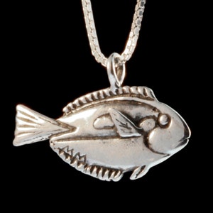 Blue Tang Dory Fish Necklace Disney Inspired Dory From Nemo Jewelry ...