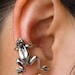 Frog Ear Cuff Silver Frog Prince Ear Cuff Frog Jewelry Frog Earring Non ...