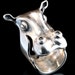 Hippo Jewelry Hippopotamus Ring Henrietta Hippo Ring Silver African Animal Jewelry River Horse ...