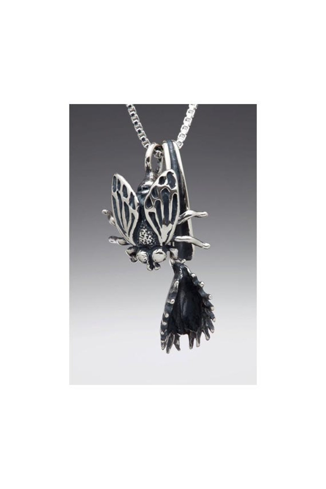 Insect Jewelry - Fly and Flytrap Pendant Venus Flytrap Insect Pendant ...